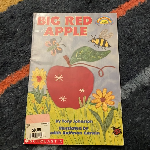 Toys | Big Red Apple Book | Poshmark